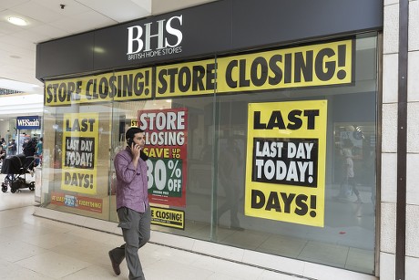 Customers Visit Bhs Store Harrow North Editorial Stock Photo - Stock ...