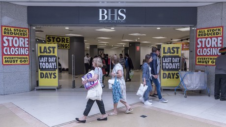 Customers Visit Bhs Store Harrow North Editorial Stock Photo - Stock ...