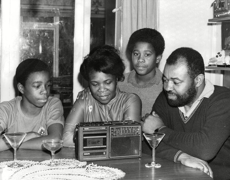 England Cricketer Norman Cowans Family Listening Editorial Stock Photo ...