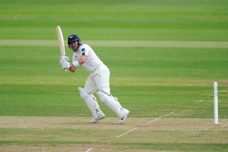 Yorkshires Andrew Hodd Batting During Specsavers Editorial Stock Photo ...