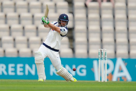 Yorkshires Jake Lehmann Batting During Specsavers Editorial Stock Photo ...