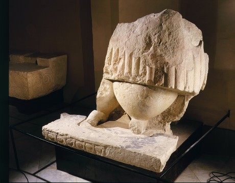 Obese Goddess Fragment Large Limestone Statue Editorial Stock Photo ...