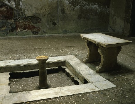 Interior Lupanarium Brothel Roman Pompeii Italy Editorial Stock Photo ...