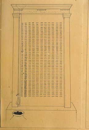 Kleroterion Lottery Machine Used By Athenians Editorial Stock Photo ...