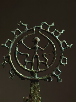 Tintinnabulum Small Ritual Bell Decorated Scenes Editorial Stock Photo ...