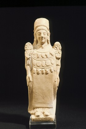 Woman Statuette 5th Century Bc Greek Editorial Stock Photo - Stock ...