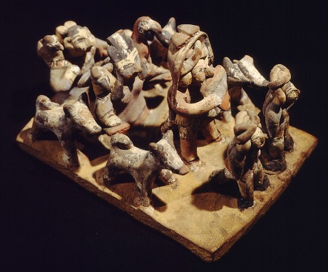 Procession During Festival Terracotta Model Nazca Editorial Stock Photo ...