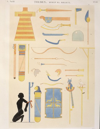 Hormin Head Pharaohs Harem Rewarded Gold Editorial Stock Photo - Stock ...