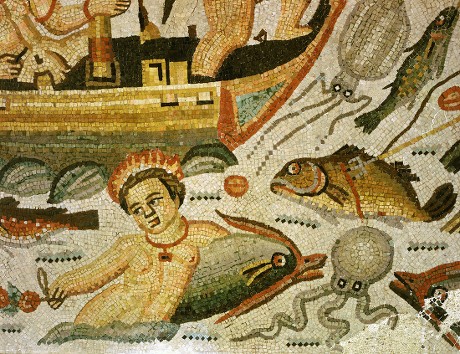 Fish Sea God Playing Dolphin Triumph Editorial Stock Photo - Stock ...