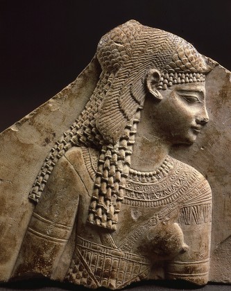 Cleopatra Sculptors Model Limestone Early 3rd Editorial Stock Photo ...