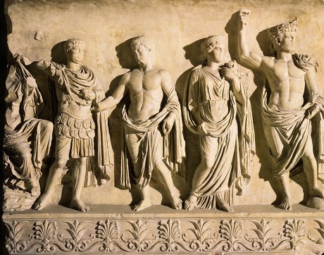 Family Augustus 63 Bc14 Ad Roman Editorial Stock Photo - Stock Image ...