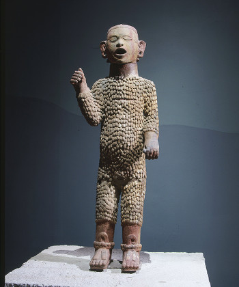 Xipe Totec Flayed God Painted Terracotta Editorial Stock Photo - Stock ...