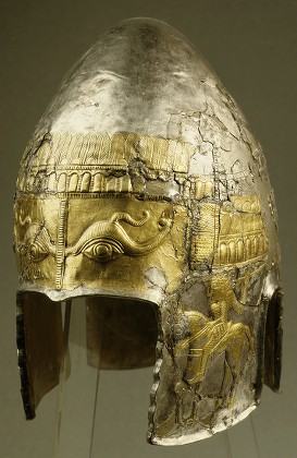 Helmet Gold Silver 4th Century Bc Editorial Stock Photo - Stock Image ...