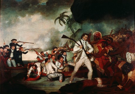 Death Captain James Cook Kealakekua Bay Editorial Stock Photo - Stock ...