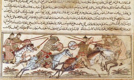 Cavalry Attack Seljuk Army Shows Arms Editorial Stock Photo - Stock ...