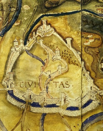 Map Showing Travels Pytheas Marseilles France Editorial Stock Photo ...