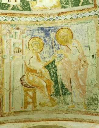 Saint Peter Sends Saint Paul Convert Editorial Stock Photo - Stock ...