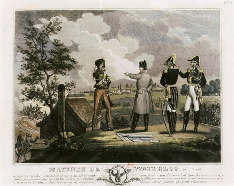 Napoleon Giving Orders Aidedecamp Marshal Grouchy Editorial Stock Photo ...