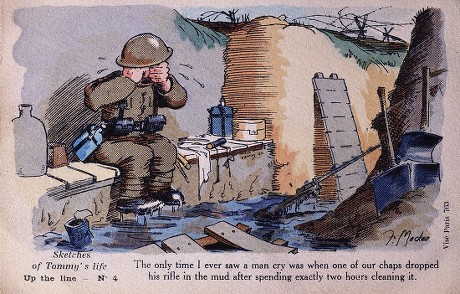 Soldier Crying Trench Only Time Ever Editorial Stock Photo - Stock ...