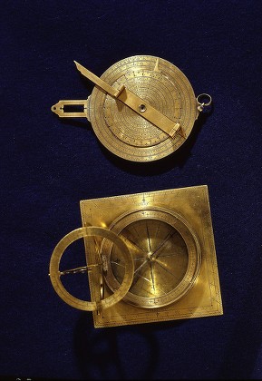 Astronomical Compass Course Protractor Made 164045 Editorial Stock ...