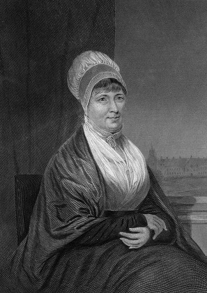Elizabeth Fry 17801845 British Quaker Philanthropist Editorial Stock ...