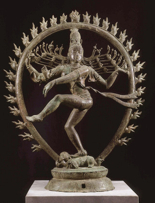 Shiva Nataraja King Dance Bronze Dravidian Editorial Stock Photo ...