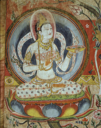 Mandala Amoghapasa Avalokitesvara Holder Infallible Lasso Editorial ...
