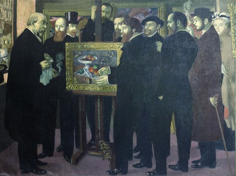 Hommage Homage 1900 Lr Redon Vuillard Editorial Stock Photo - Stock ...