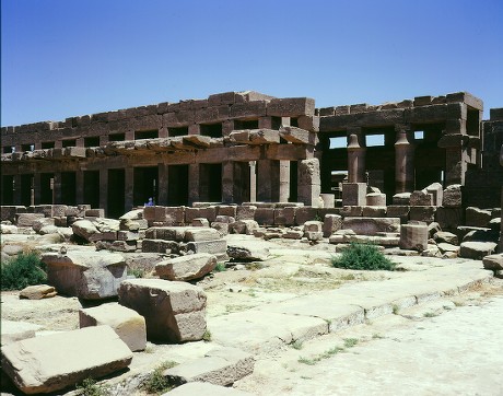 Causeway Pharaoh Unas Pyramid Pharaoh Unas Editorial Stock Photo ...