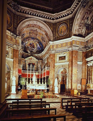 Interior Duomo Cathedral San Rufino Assisi Editorial Stock Photo ...