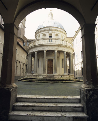 Tempietto Built By Donato Bramante 14441514 Editorial Stock Photo ...
