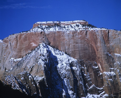 Altar Sacrifice Rock Formation Zion National Editorial Stock Photo ...