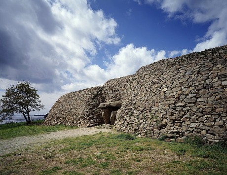 Passage Tomb 4th Millennium Bc Gavrinis Editorial Stock Photo - Stock ...