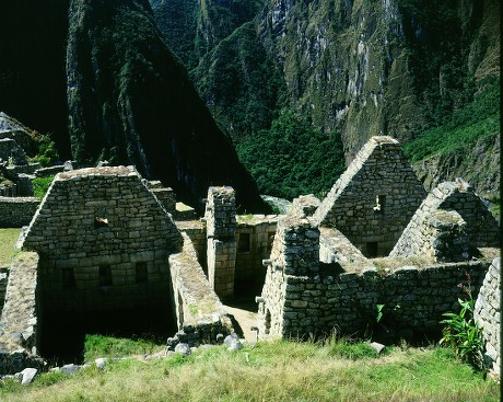 Inca Royal Palaces Machu Picchu Sacred Editorial Stock Photo - Stock ...