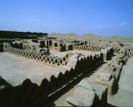 Chimu Culture 1415th Century Archaeological Site Editorial Stock Photo ...