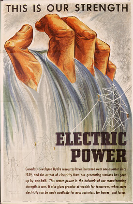 THIS OUR STRENGTH ELECTRIC POWER CANADIAN Redaktionelles Stockfoto ...