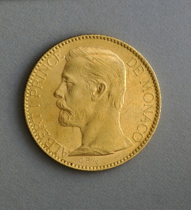 100 Gold Franc Coin Prince Albert Editorial Stock Photo - Stock Image ...