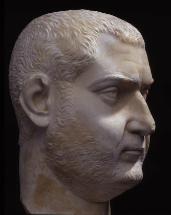 Stephanos Roman Proconsul Marble Statue 6th Editorial Stock Photo ...