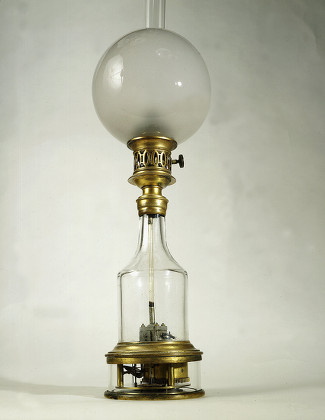 Oil Lamp Argand Burner C 1780 Editorial Stock Photo - Stock Image ...