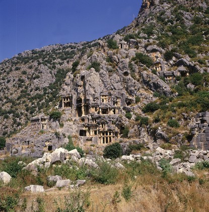 Turkey Roman Catacombs Myra Lycia Turkey Editorial Stock Photo - Stock ...