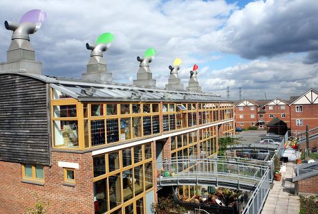 Beddington Zero Energy Development Bedzed Wallington Editorial Stock ...
