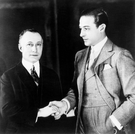 Rudolph Valentino Adolph Zukor Editorial Stock Photo - Stock Image | Shutterstock