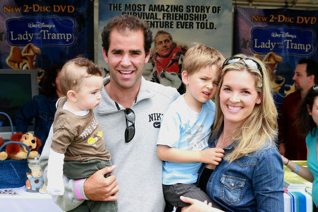Pete Sampras Wife Brigette Wilson Sons Editorial Stock Photo - Stock ...