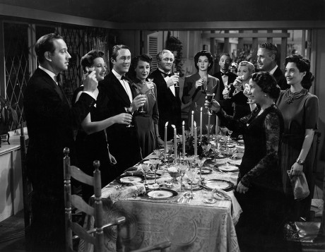Melvyn Douglas Rosalind Russell Binnie Barnes Editorial Stock Photo ...