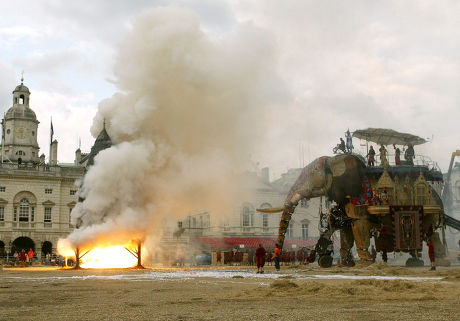 'THE SULTAN'S ELEPHANT' SHOW BY ROYAL DE LUXE, LONDON, BRITAIN - 07 MAY ...