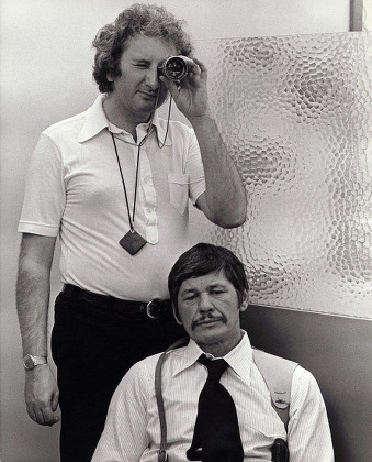 Michael Winner Charles Bronson Editorial Stock Photo - Stock Image ...