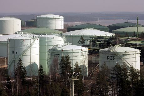 Neste Oil Refinery Porvoo Finland Editorial Stock Photo - Stock Image ...