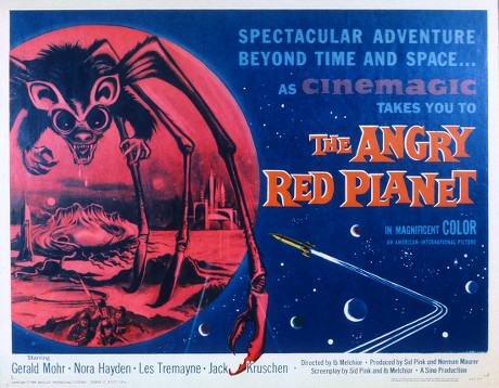 Angry Red Planet 1960 Editorial Stock Photo - Stock Image | Shutterstock