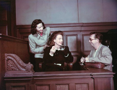 Otto Preminger Leon Shamroy Joan Crawford Editorial Stock Photo - Stock ...