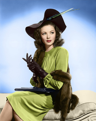 Rita Hayworth Edward Judson Gene Tierney Editorial Stock Photo - Stock ...